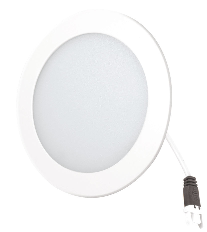 Luminario empotrable circular LED, Linea ECO, 6 W, luz blanca 6500K ...